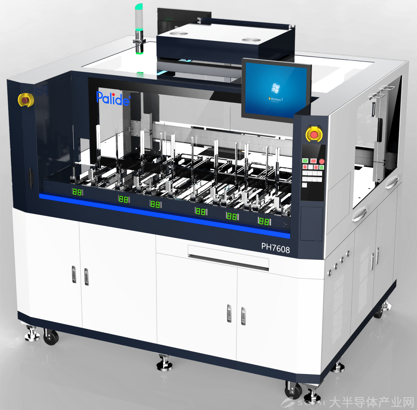 福州派利德电子科技有限公司——集成电路平移式测试分选机 - SEMI大半导体产业网