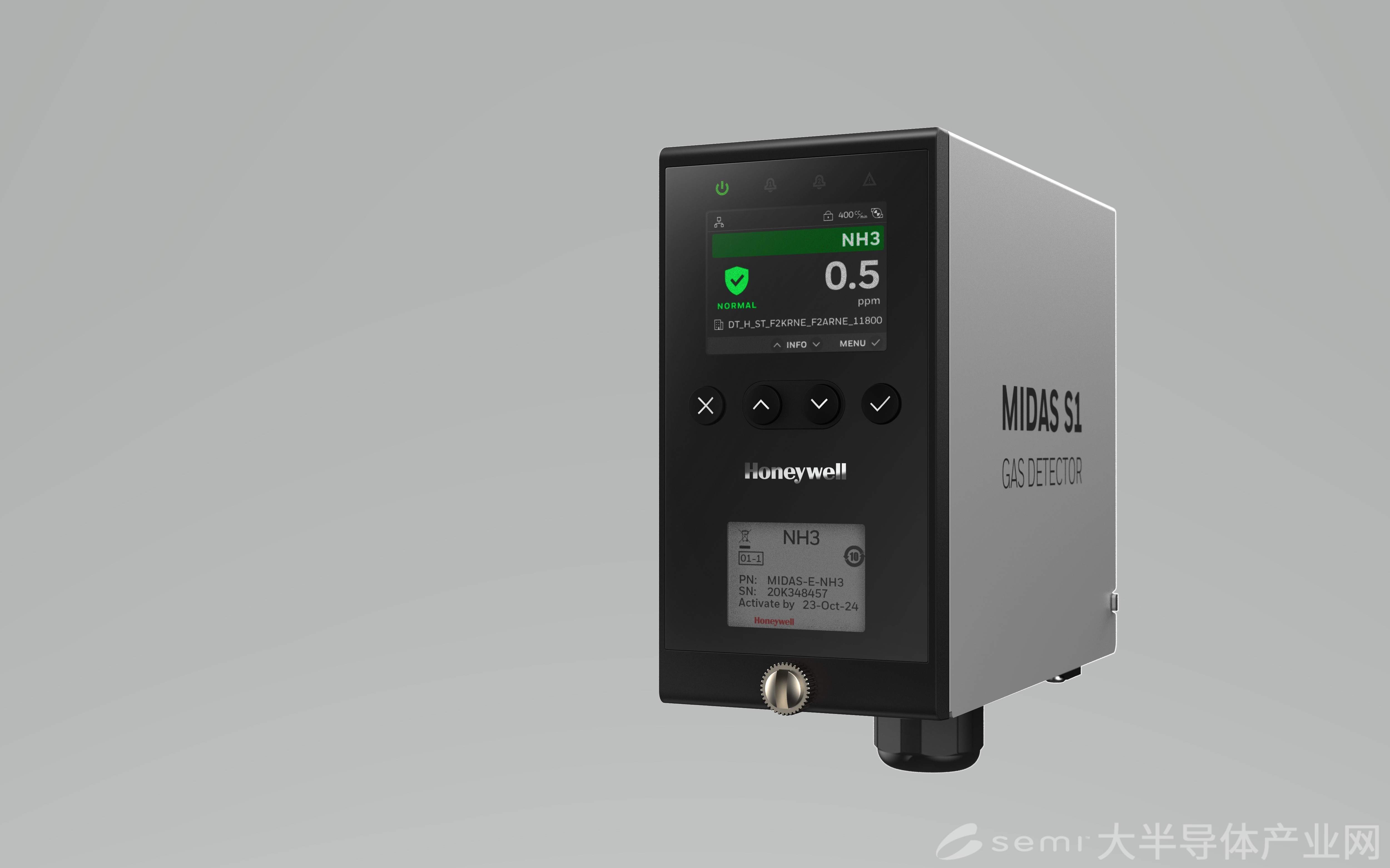 霍尼韦尔自动化控制（中国）有限公司——Midas® S1 半导体行业气体探测器 - SEMI大半导体产业网